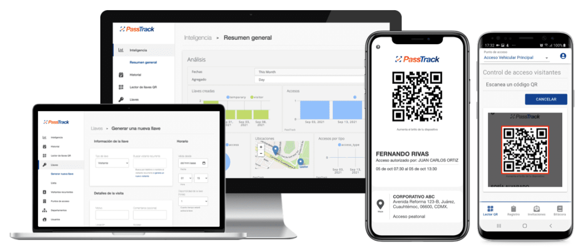 Landing page 2 – PassTrack